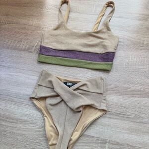 Beach Riot | Swim | New Beach Riot Bikini Swim Set Mackenzie Top Zuri ...